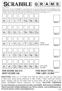 Scrabble Grams #2 | Seniors Guide